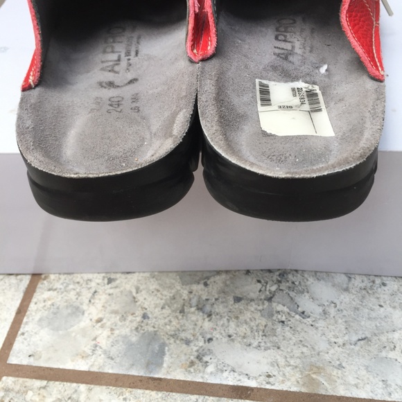 Birkenstock | Shoes | Birkenstock Alpro Leather Work Mules | Poshmark
